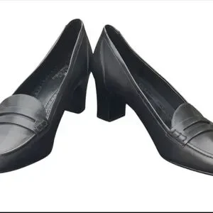 Brooks Brothers | Shoes | Womens Brooks Brothers 346black Leather Penny ...